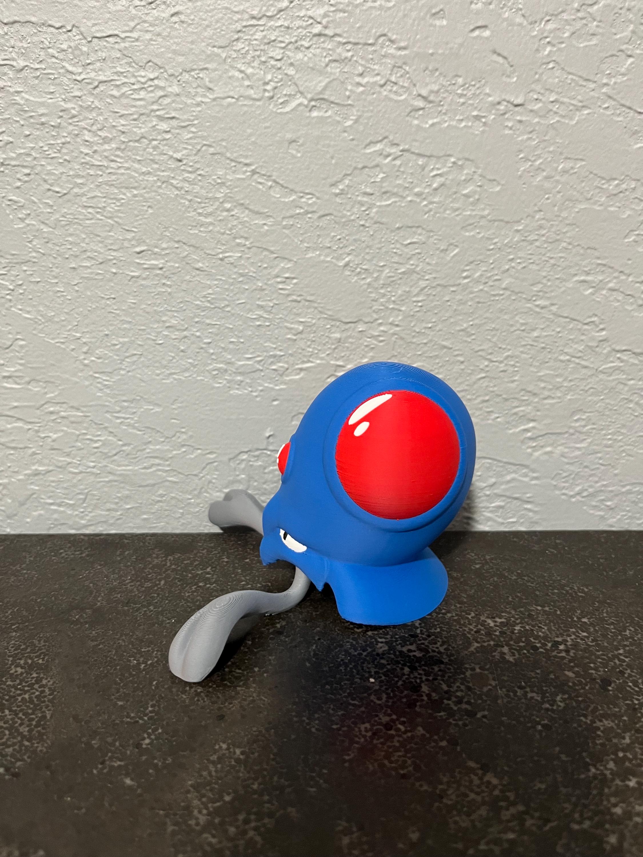 Tentacool Multi-colored 3D Model - Etsy