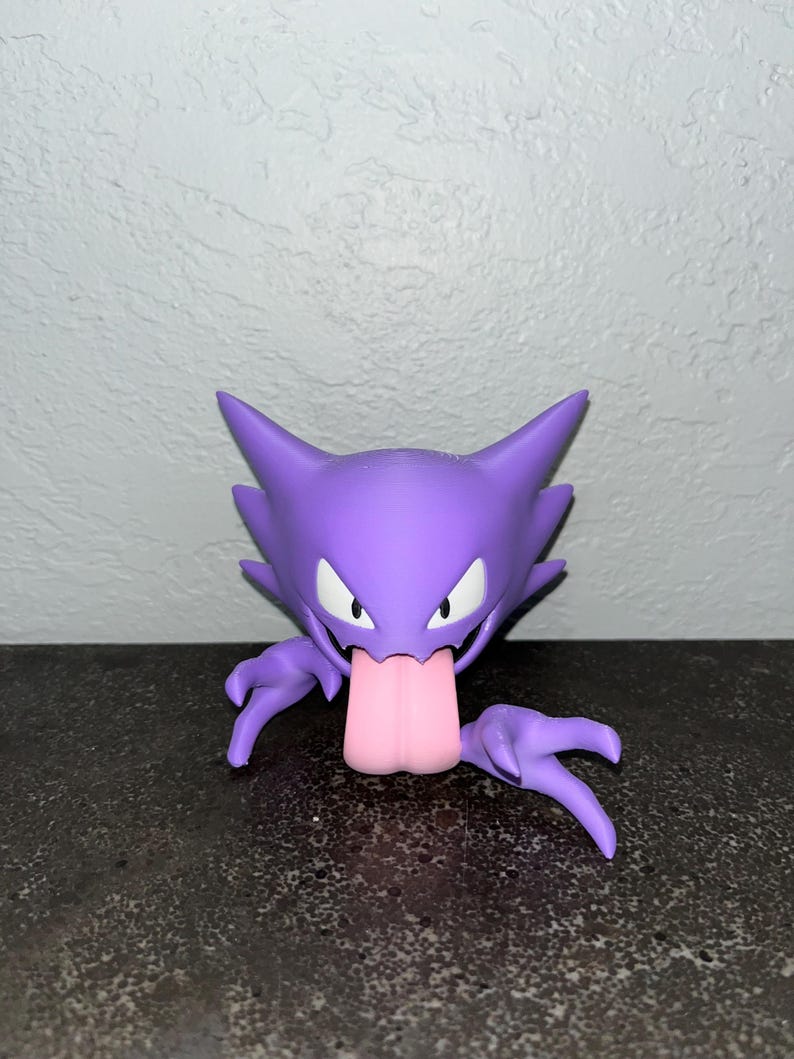 Gastly, Haunter and Gengar Evolution Line Multi-colored 3D Printed ...