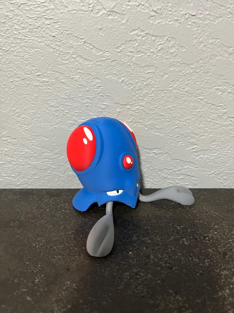 Tentacool Multi-colored 3D Model - Etsy