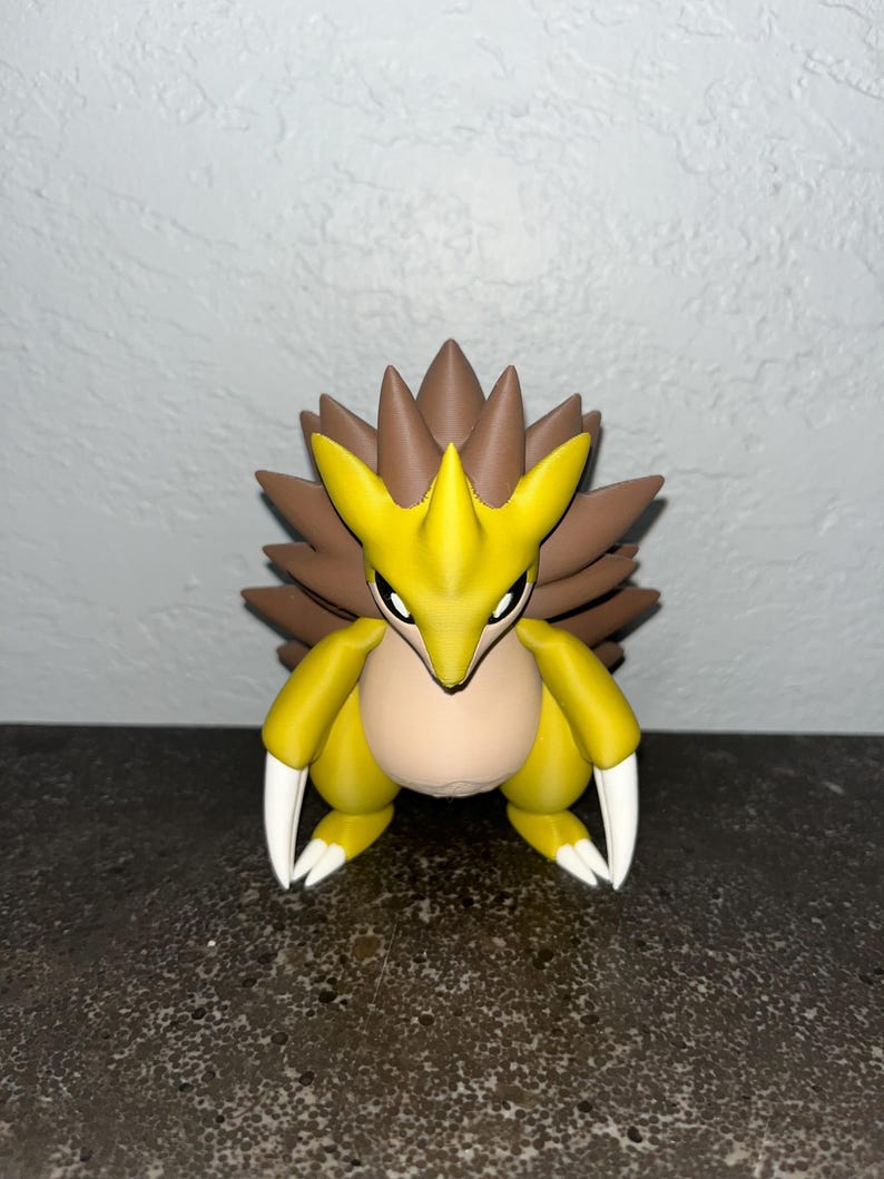 Sandslash Multi-colored 3D Model - Etsy