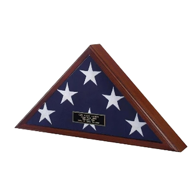 American Flag Display Case, Flag Display Case, Wood Flag Display Case ...