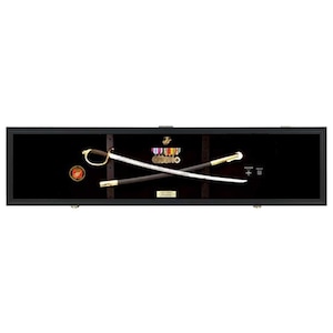 Black Frame Sword Display Case With an LED Light - Etsy
