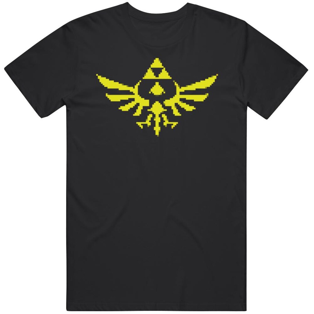 Triforce Pixelated T Shirt - Etsy