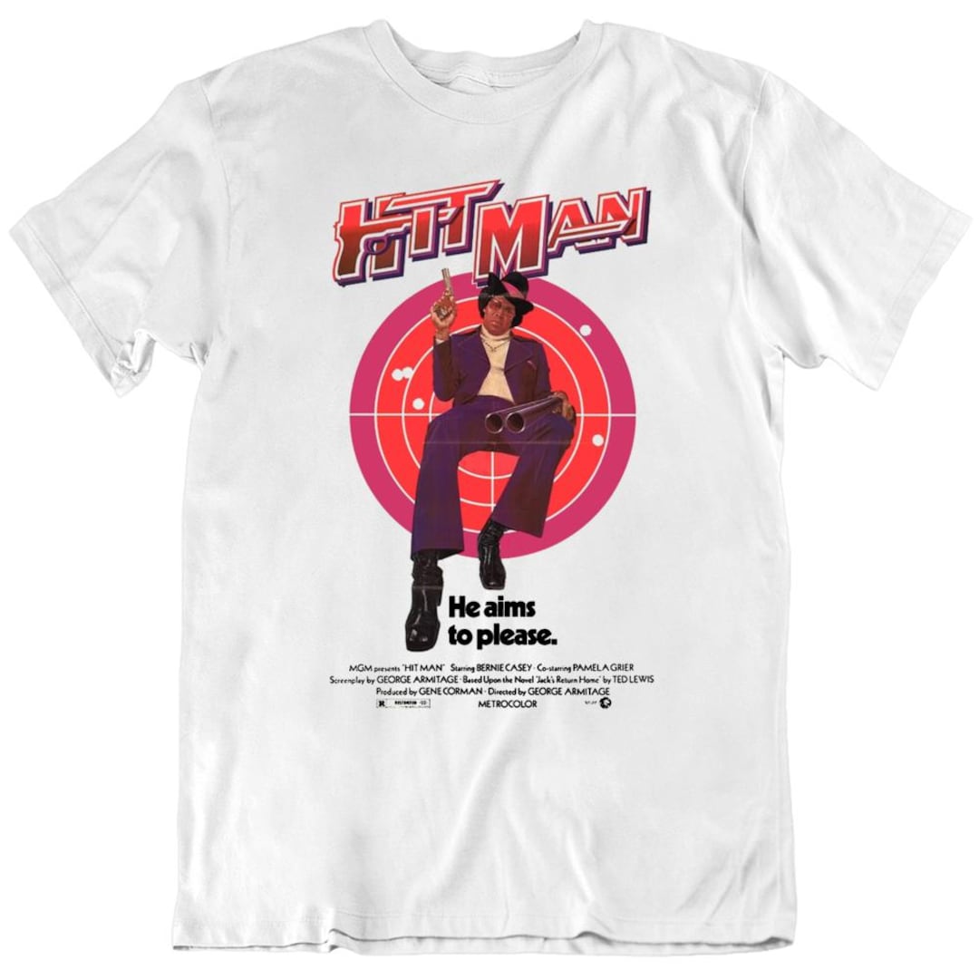 Hitman Pam Grier Original Retro Movie Poster V2 T Shirt - Etsy