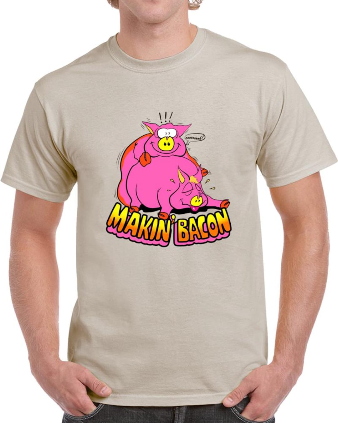 Retro 80's the Karate Kid Freddy Freeman Makin Bacon T Shirt - Etsy