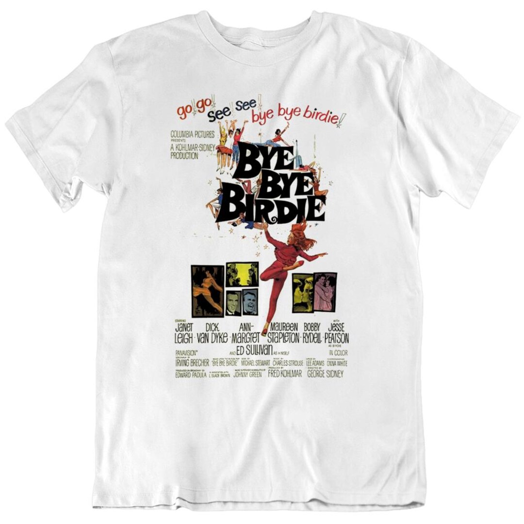 Bye Bye Birdie Original Retro Movie Poster T Shirt - Etsy