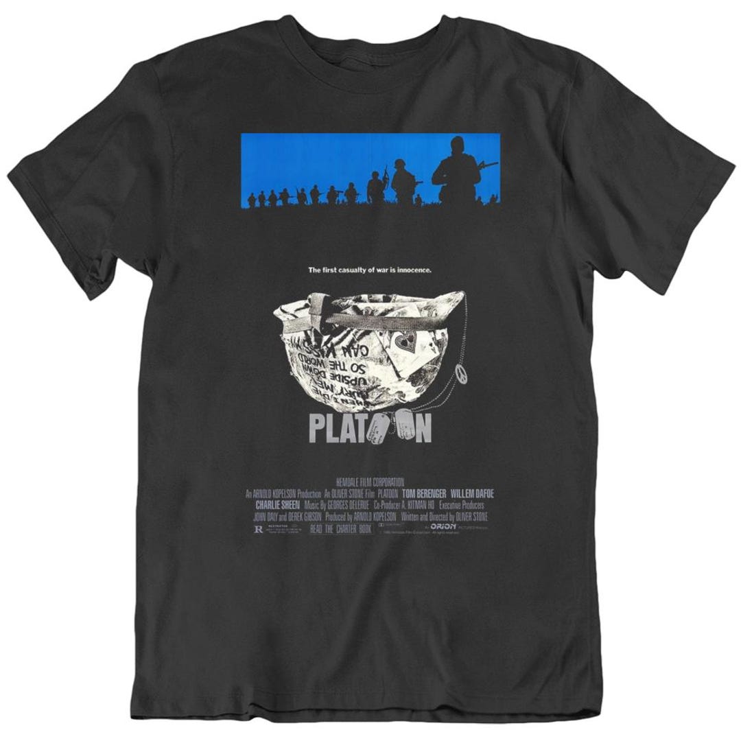 Platoon Retro Rare Movie Poster V2 T Shirt - Etsy
