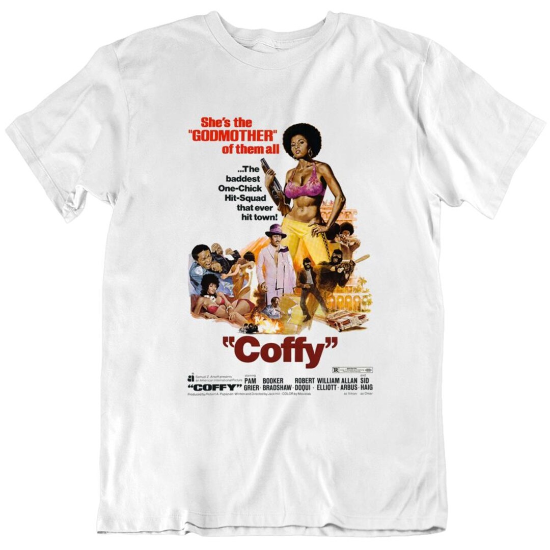 Coffy Retro Movie Poster T Shirt - Etsy