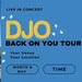 Custom Djo Back on You Tour Concert Ticket - Etsy