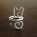 Cat Ring, Dainty Cat Ring, Kitty Cat Ring, Silver Ring, Cat Lover Gift ...