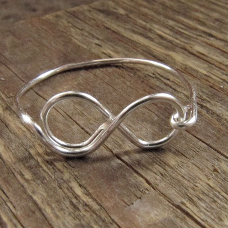 Infinity love wire ring Eternity friendship Infinity | Etsy