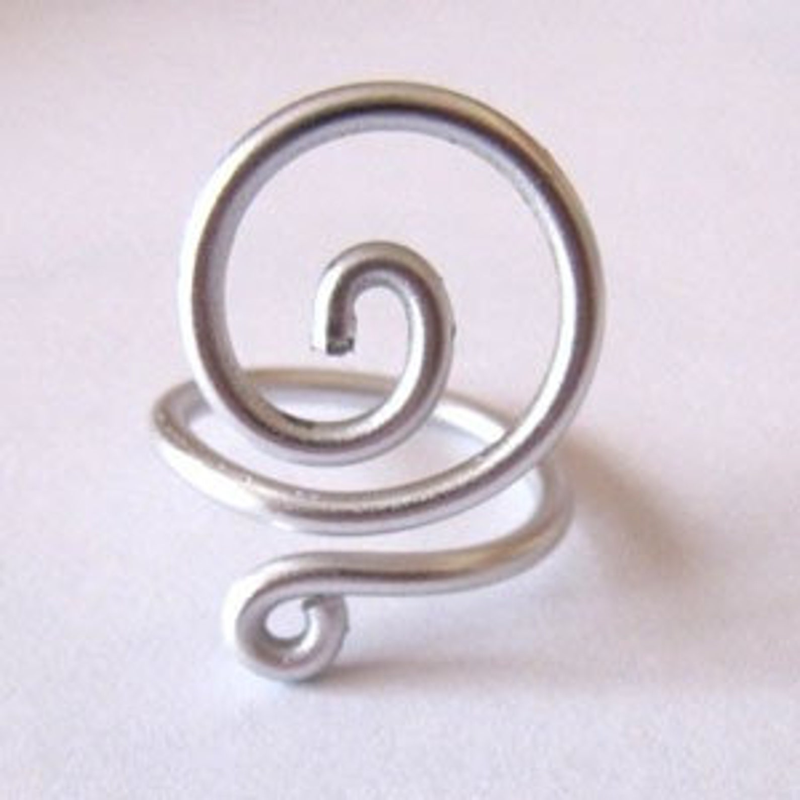 Ring Wave Metal Wire - Personalized Color - Anodized Aluminum - Etsy