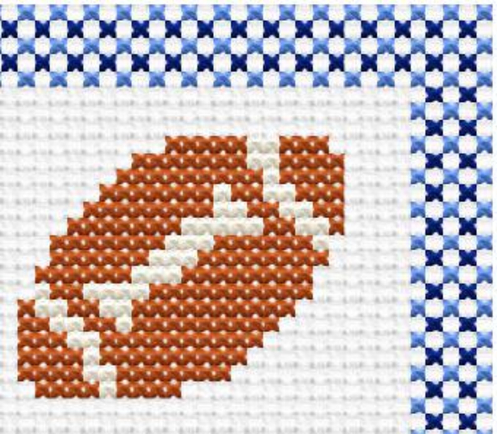 Football Name Sign Cross Stitch Pattern - Digital Download PDF - Etsy