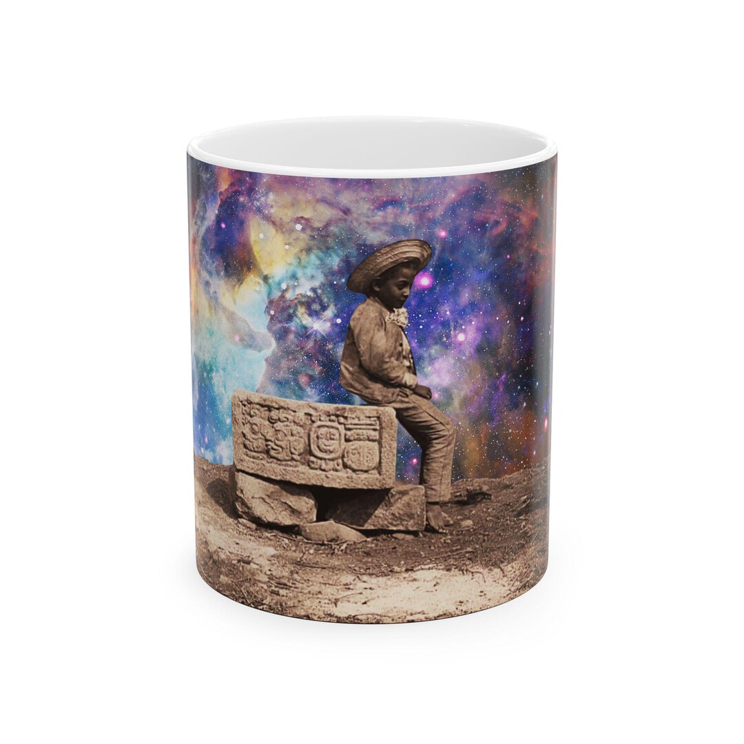 Child Mayan Glyphs Ceramic Mug, Coffee Cup, Cultural Heritage Kitchen ...
