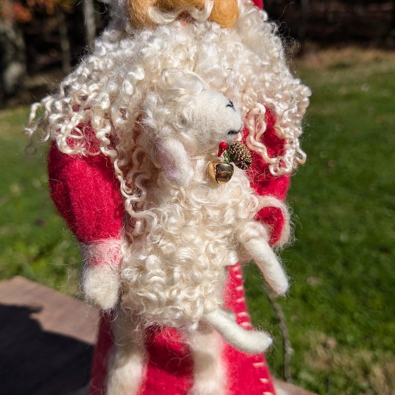 Felt Santa - Etsy