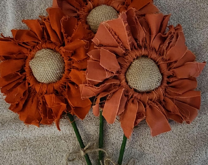 Forever SUNFLOWERS Rustic Farmhouse Fall Sunflowers Fabric Flowers Buy ...