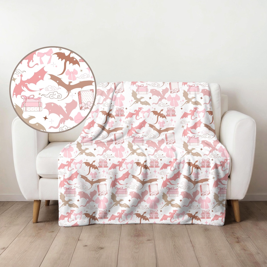 Fourth Wing Blanket Onyx Storm Blanket Book Lover Gift Fourt Wing Merch ...
