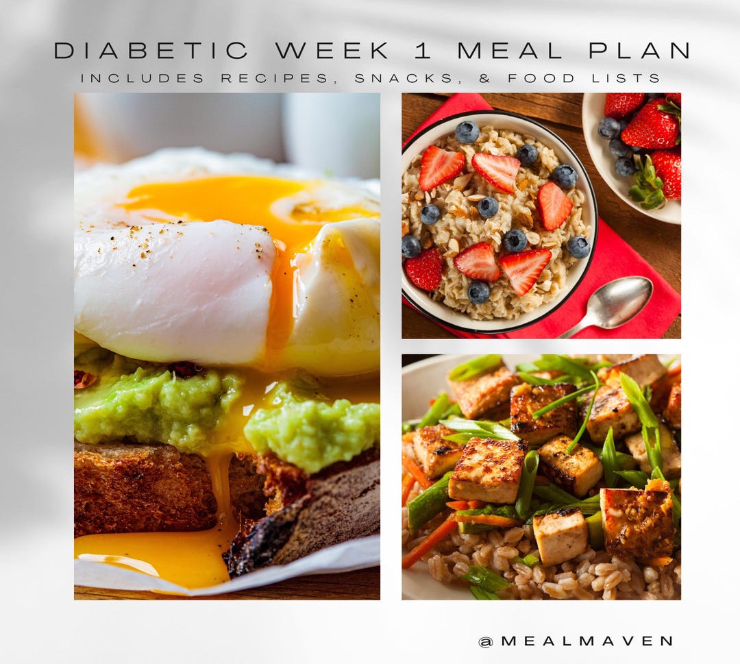 Diabetic Meal Plan, Diabetic Recipes, Diabetic Food Lists, Pre Diabetic ...