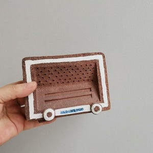 Ceramic Radio Miniature, Ceramic Radio Art Object, Stoneware Clay Radio ...