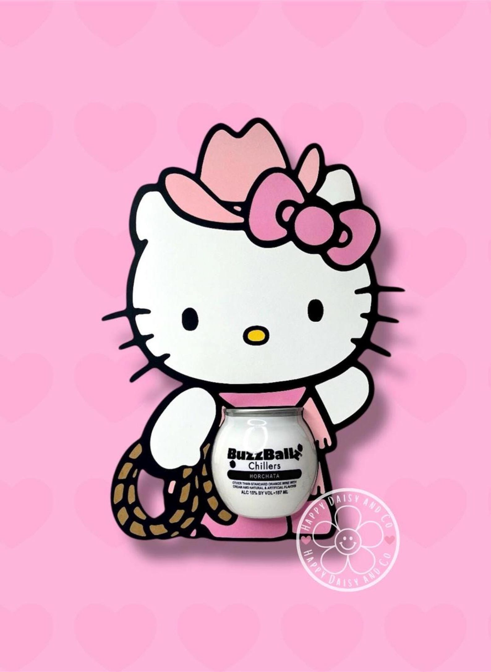 Cowgirl Kitty Buzzballz Holder, Cute Gift, Unique Gifts, Buzzball ...