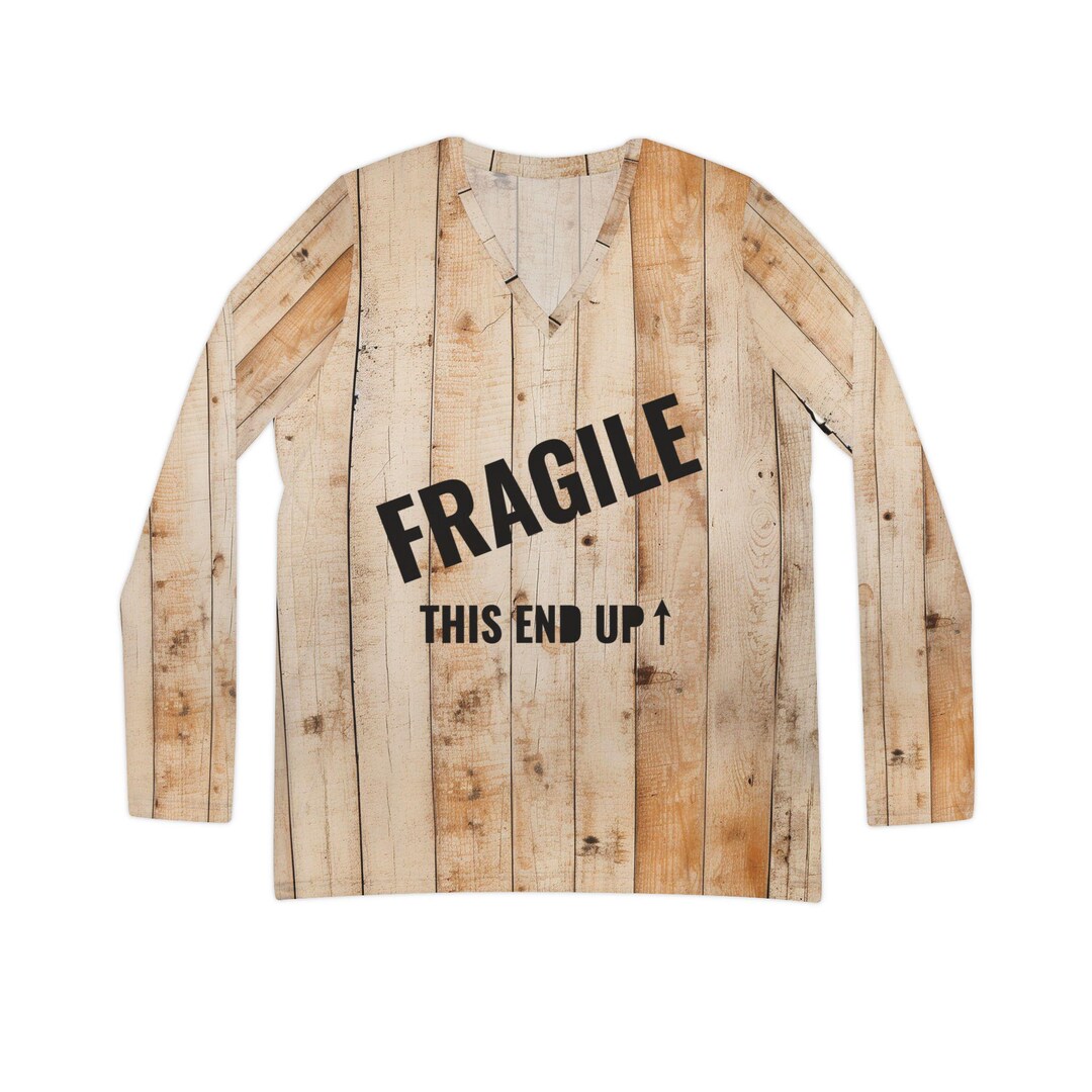A Christmas Story Leg Lamp Crate Fragile Women's Long Sleeve - Etsy
