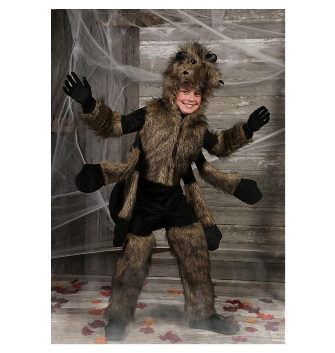 Furry Tarantula Spider Costume for Kids - Etsy