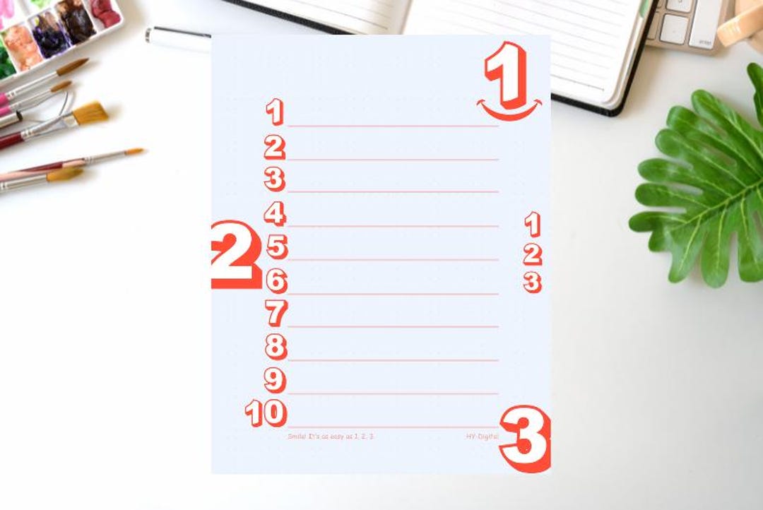 To Do List, Printable, Daily Checklist, Task List, Planner, Note ...