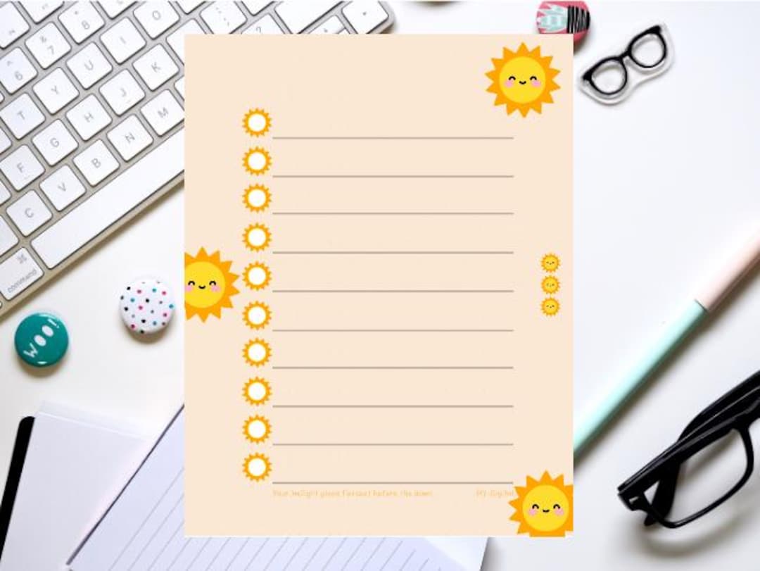 To Do List, Printable, Daily Checklist, Task List, Planner, Note ...