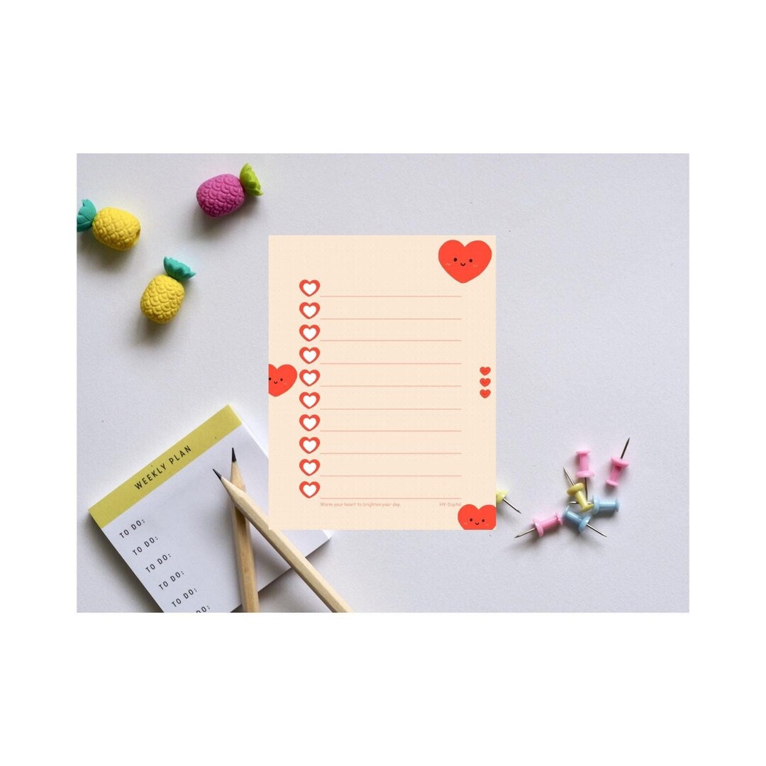 To Do List, Printable, Daily Checklist, Task List, Planner, Instant ...