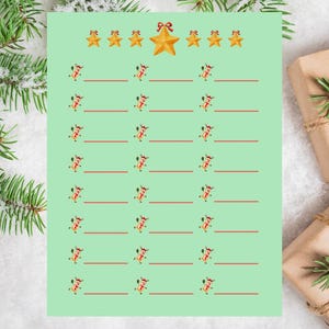 To Do List Christmas, Printable, Digital, Daily Checklist, Task List ...