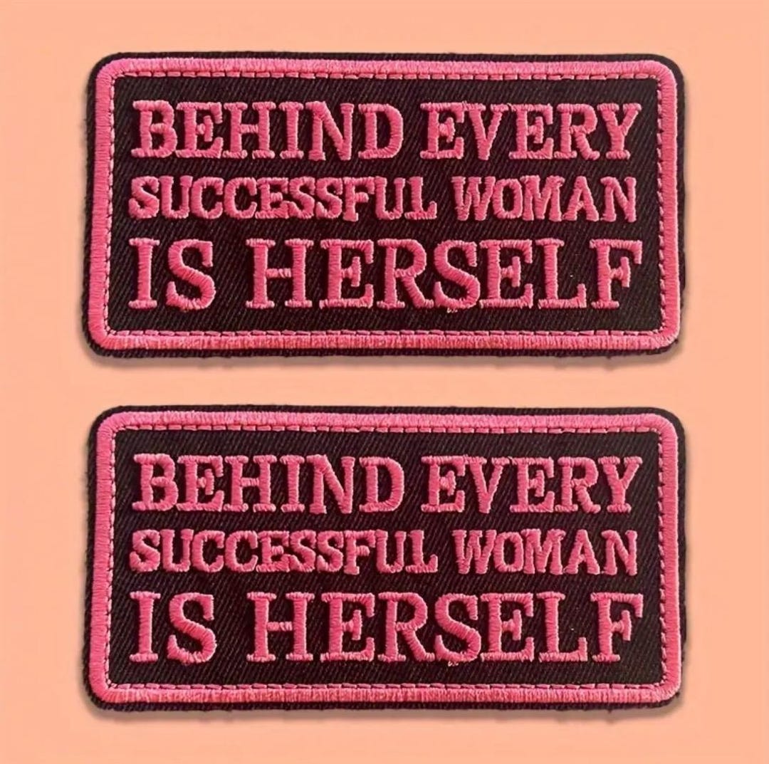 Women Empowerment Patch Feminist Gifted Preppy Pink Patch Snarky Preppy ...