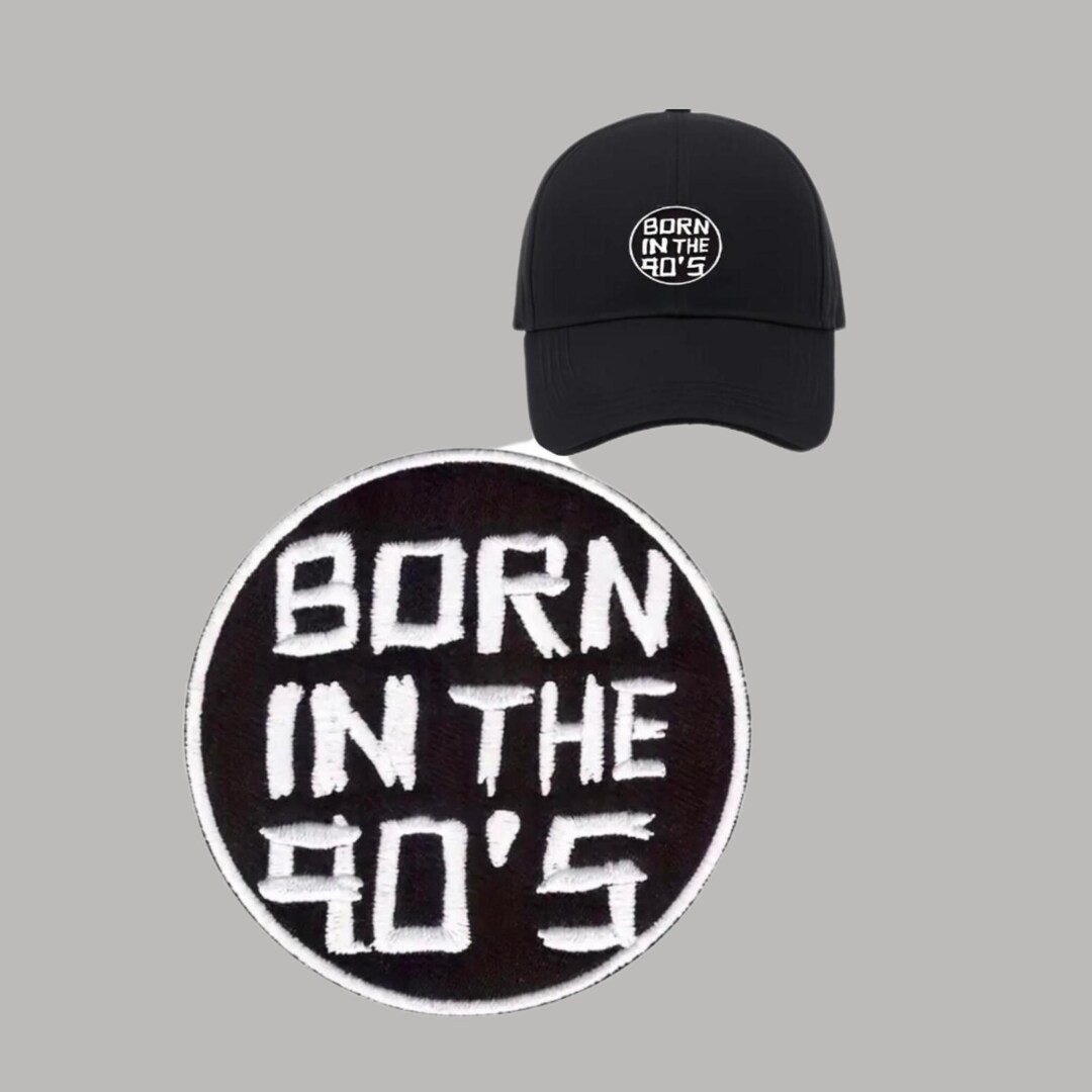 Y2K Patch Born in 90s Patch Y2k Embroidered Iron on Personality Patch ...