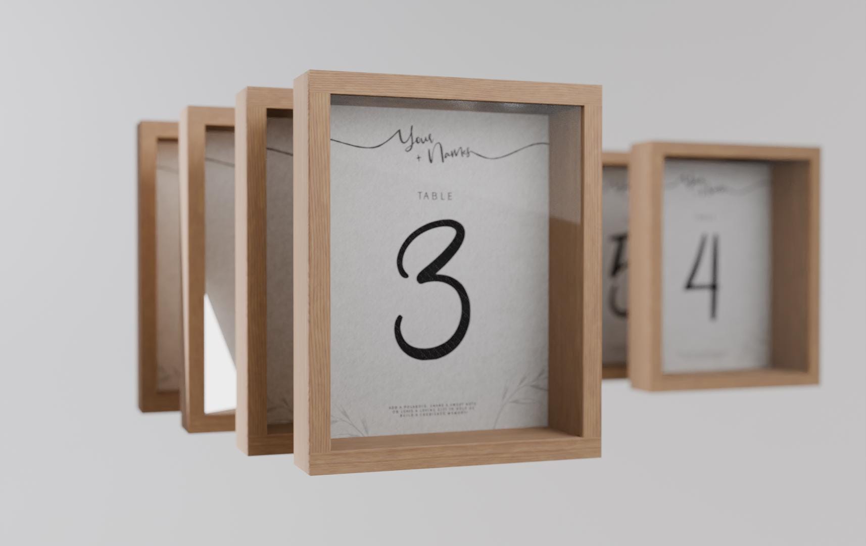 TRENDING Personalized Wedding Table Markers Collect Guest Photos, Notes ...