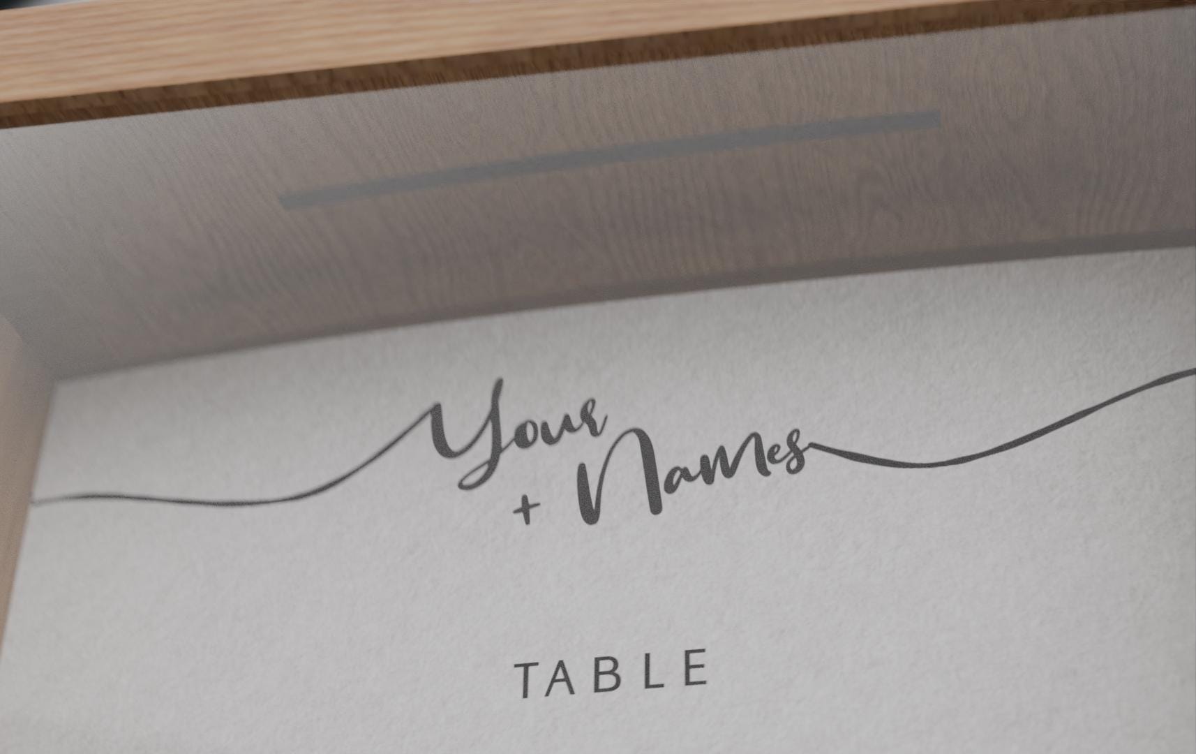 TRENDING Personalized Wedding Table Markers Collect Guest Photos, Notes ...