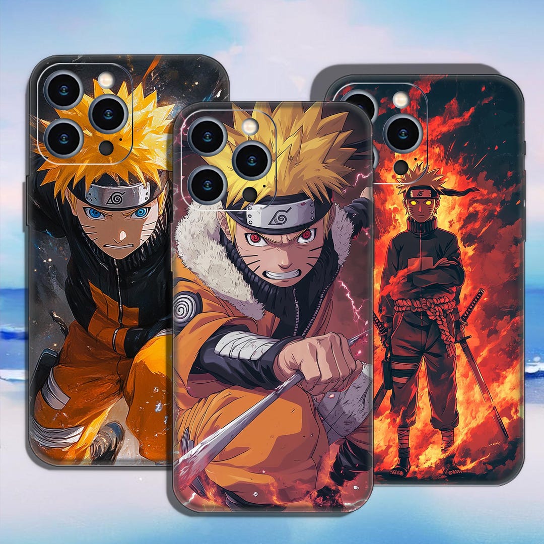 Naruto Anime Case Uzumaki Naruto Anime Case for iPhone iPhone 16 Pro/15 ...