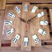 Domino Themed Clocks Personalized Custom - Etsy