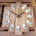 Domino Themed Clocks Personalized Custom - Etsy