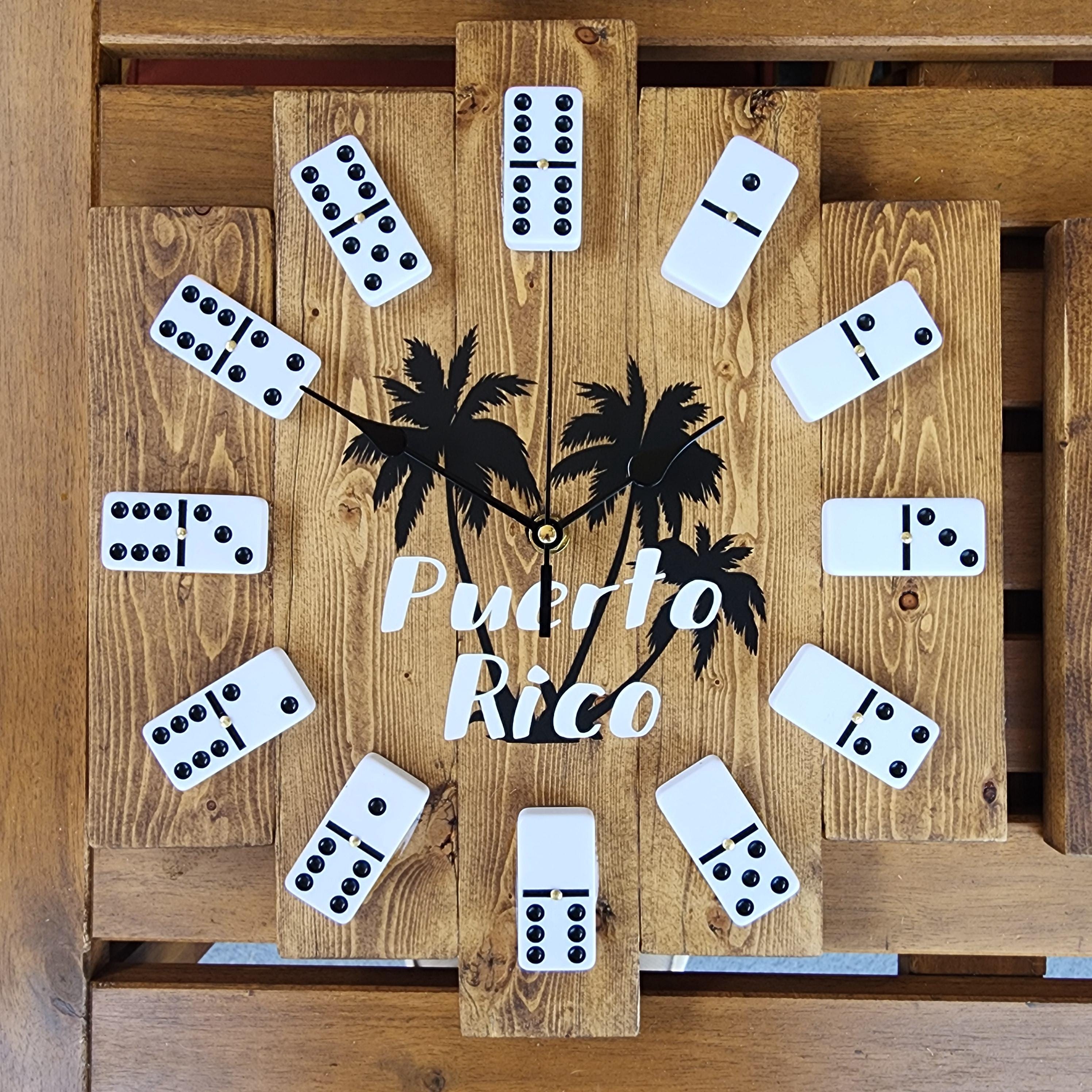 Domino Themed Clocks Personalized Custom - Etsy