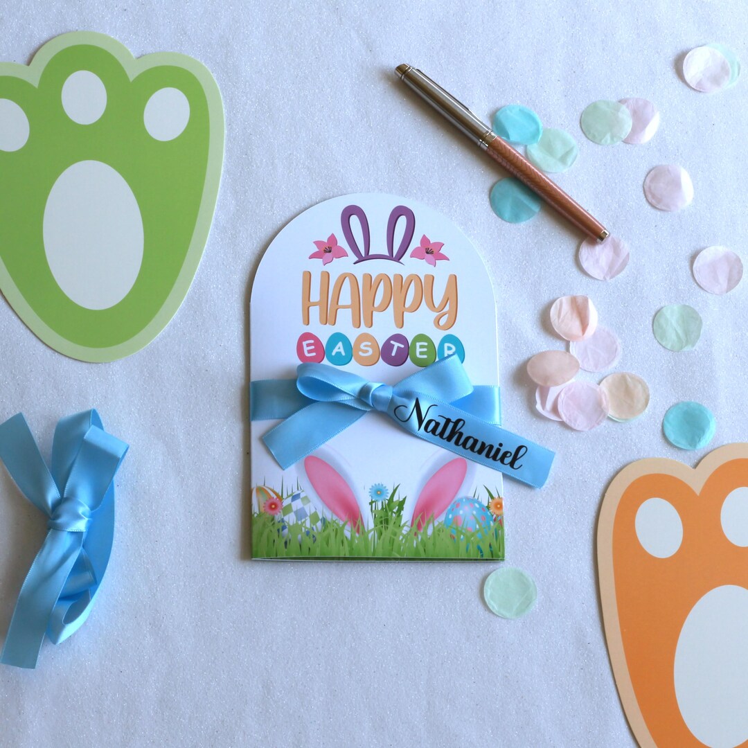 Easter Money Envelope Wallet for Bunny Money - Etsy
