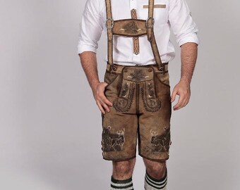 Lederhosen, Lederhosen Short, Lederhosen Men, Authentic Suede ...
