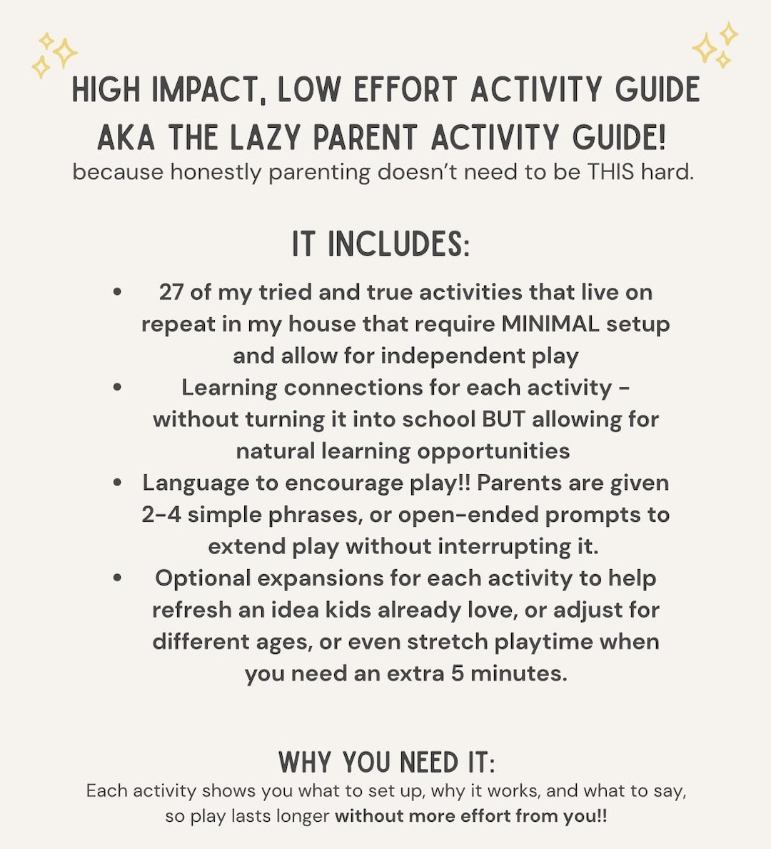 A Lazy Parent Activity Guide - 27 Activities to Get Your Kids Playing ...