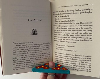 Bridgerton Themed Thumb Book Page Holder - Handmade and Hand Painted ...