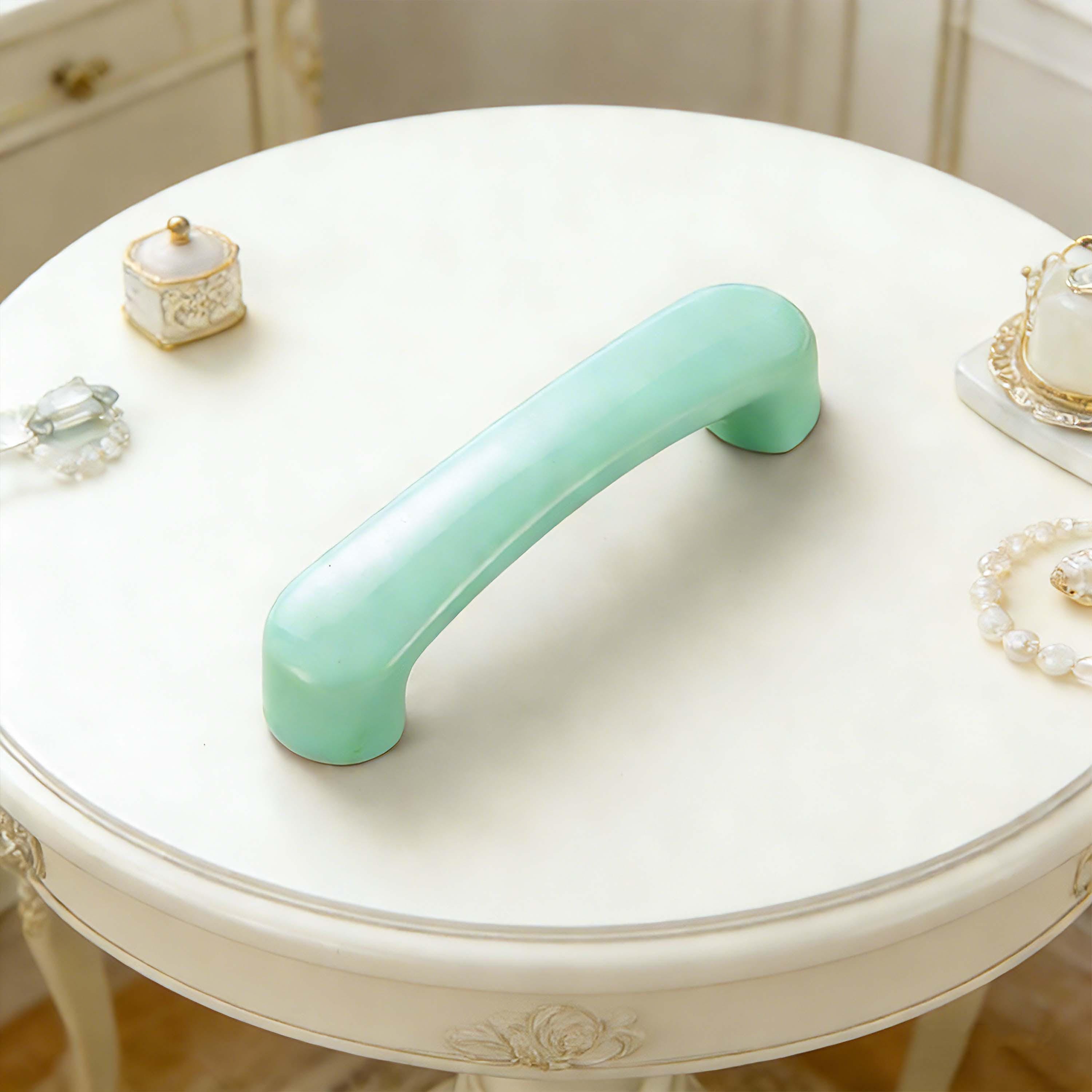 Cartoon Matte Phone Knob, Colorful Ceramic Drawer Pull, Kids Room ...