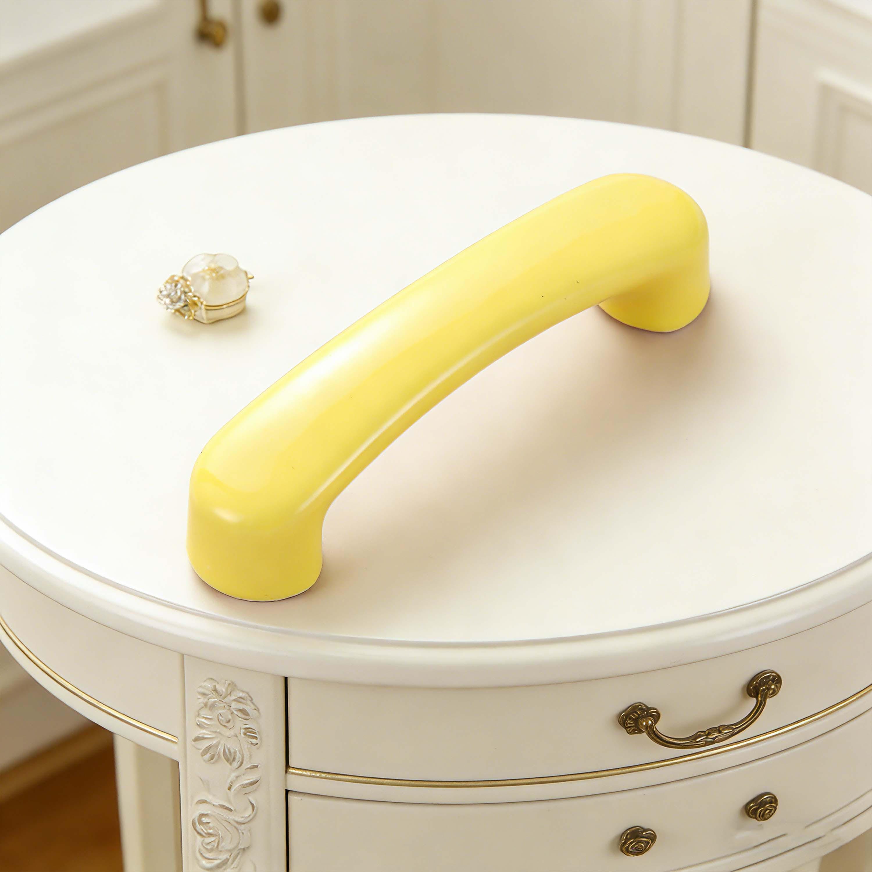 Cartoon Matte Phone Knob, Colorful Ceramic Drawer Pull, Kids Room ...