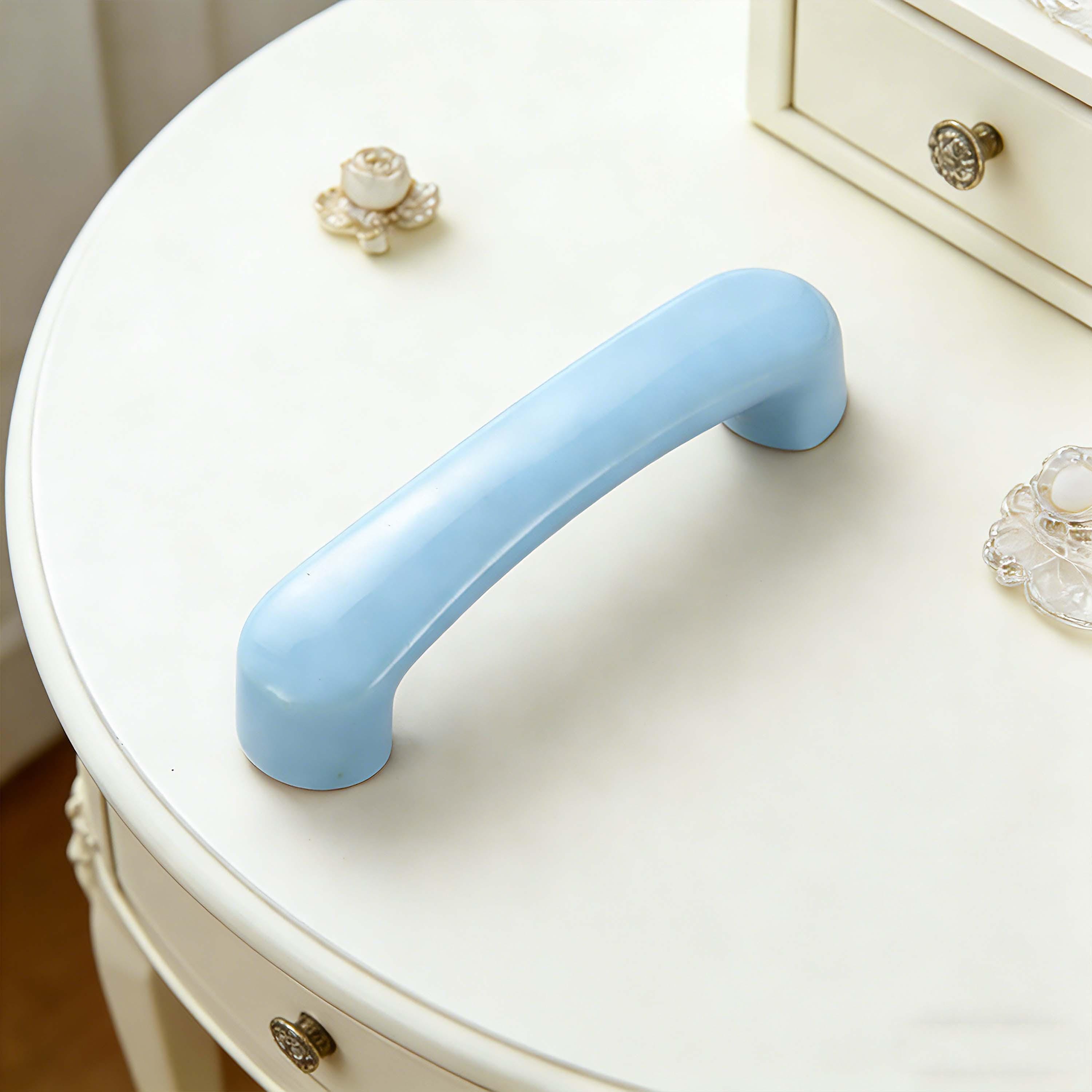 Cartoon Matte Phone Knob, Colorful Ceramic Drawer Pull, Kids Room ...