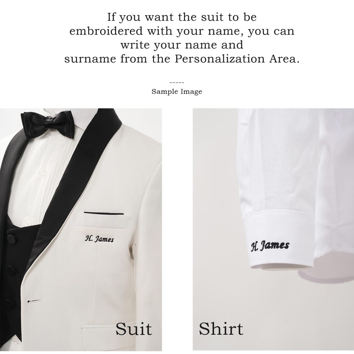 Personalized Navy Blue Boys Slim Fit Suit – Custom Name Embroidered - Etsy