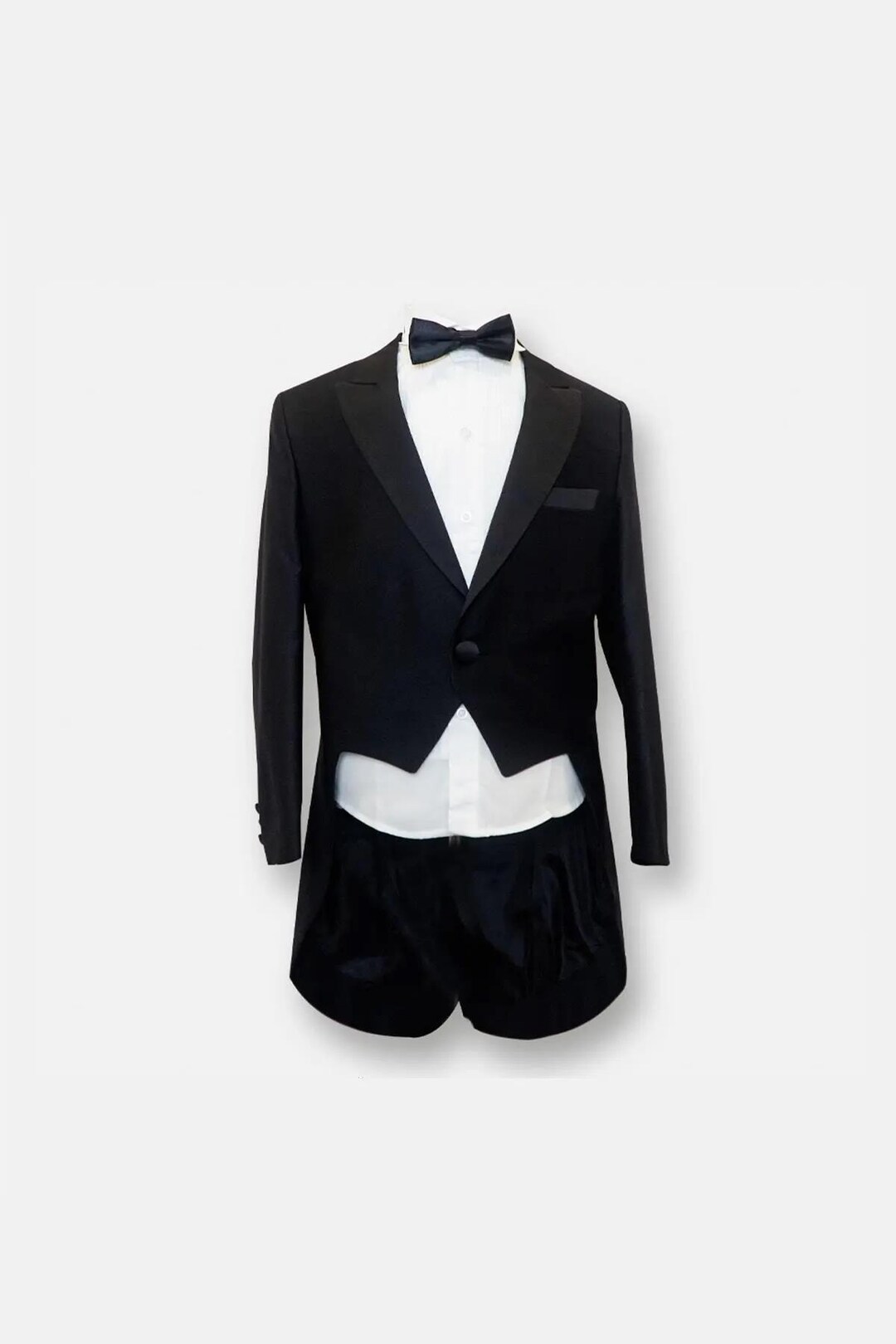 Boy's Frak Suit Tuxedo Jacket, Kids Wedding Suit Vest Pants, Children Tux, Boy's Suits, Boy's ...