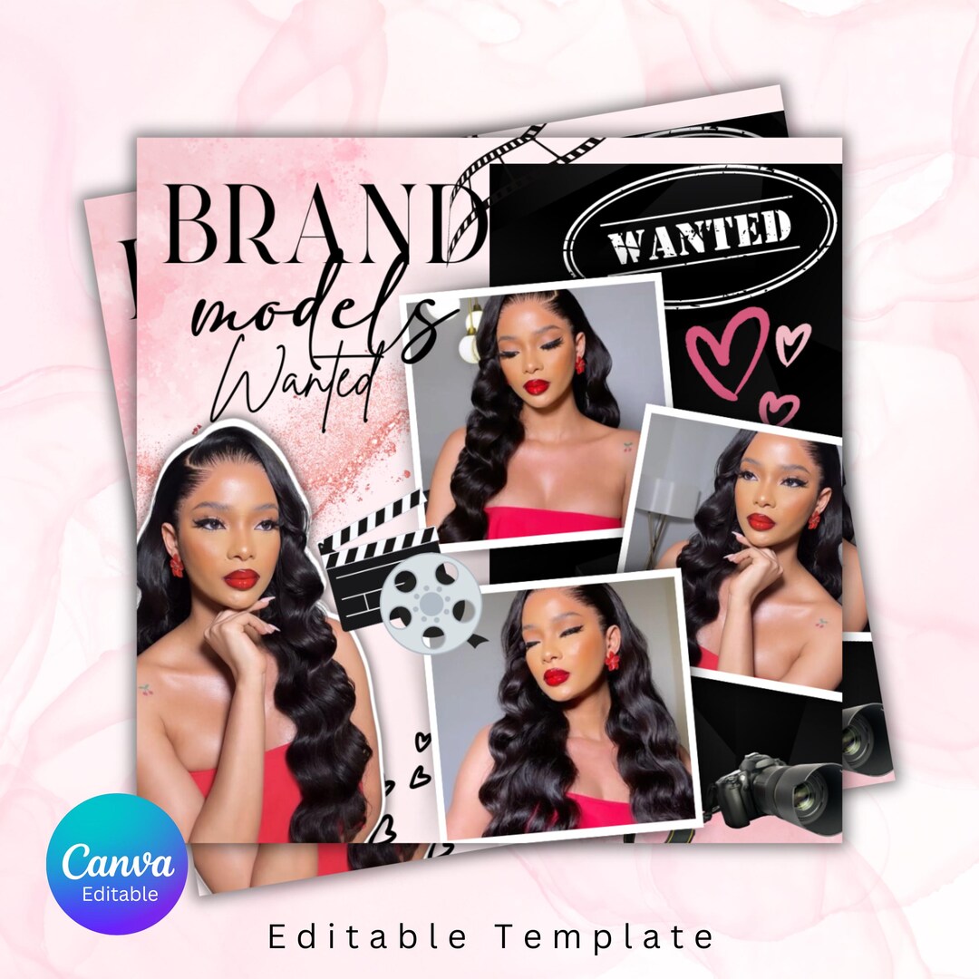 Models Wanted Flyer, Brand Ambassador Flyer, Models Needed Flyer ...