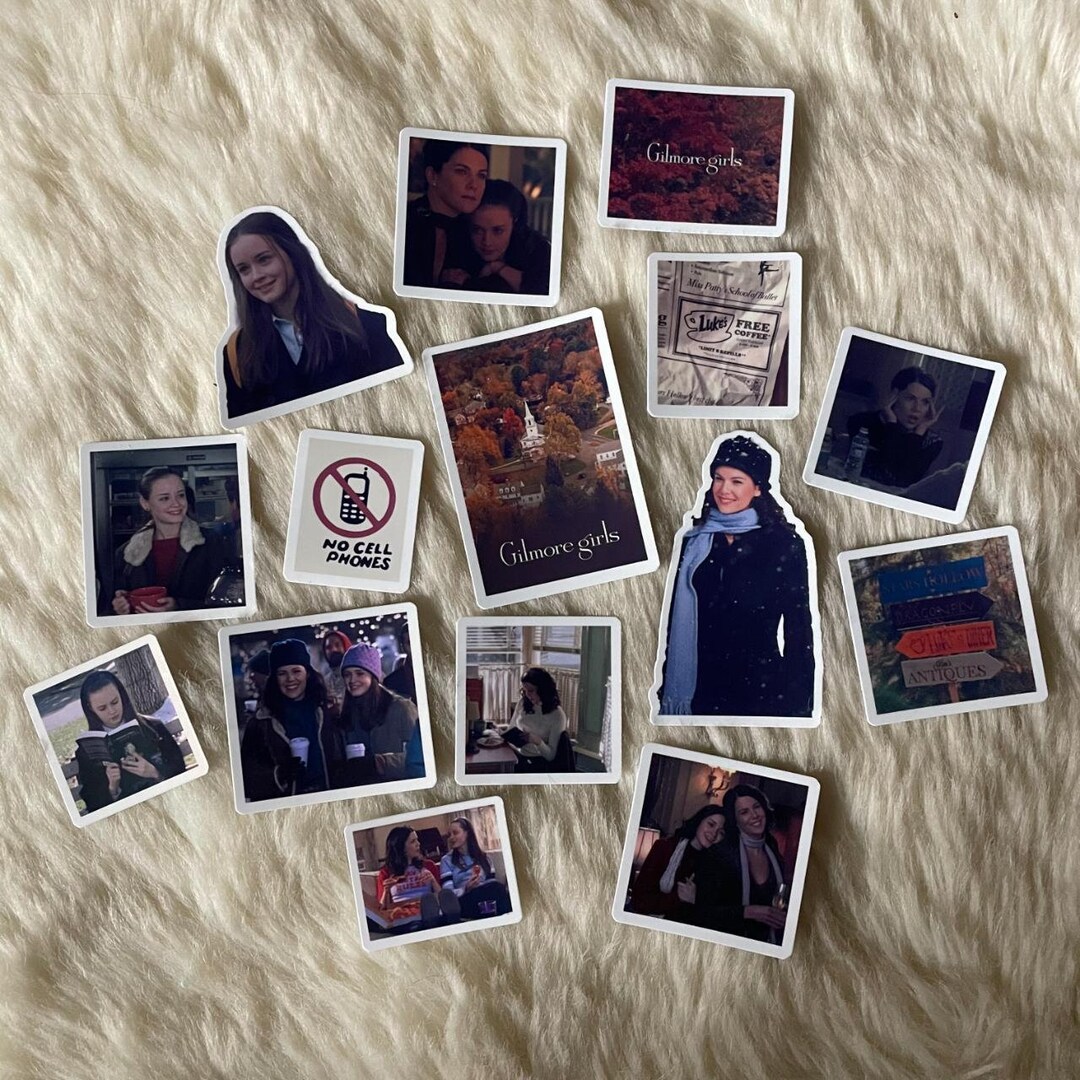 Gilmore Girls stars Hollow Sticker Collection Handmade Stickers - Etsy