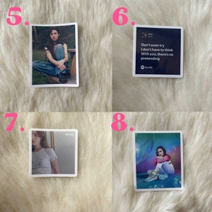 Clairo Sticker Collection Handmade Stickers - Etsy